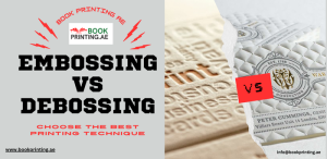 Difference Between Embossing And Debossing Printing - Book Printing AE